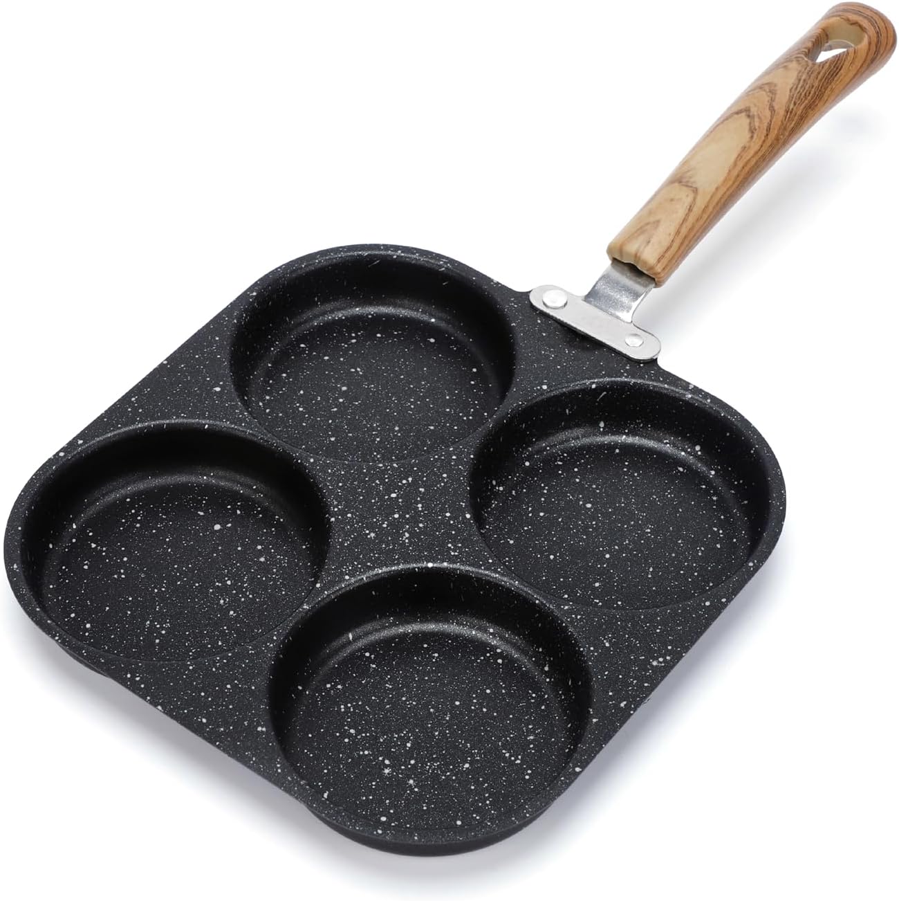 Amazon.com: JORMEY 4-Cup Nonstick Omelette Pan & Breakfast Skillet ...