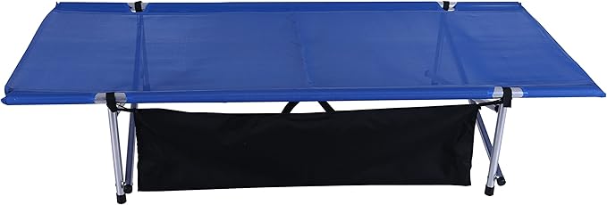 Amazon.com: Camp Time, Wide Roll-a-Cot (Blue), Roll Out Cot, Compact ...