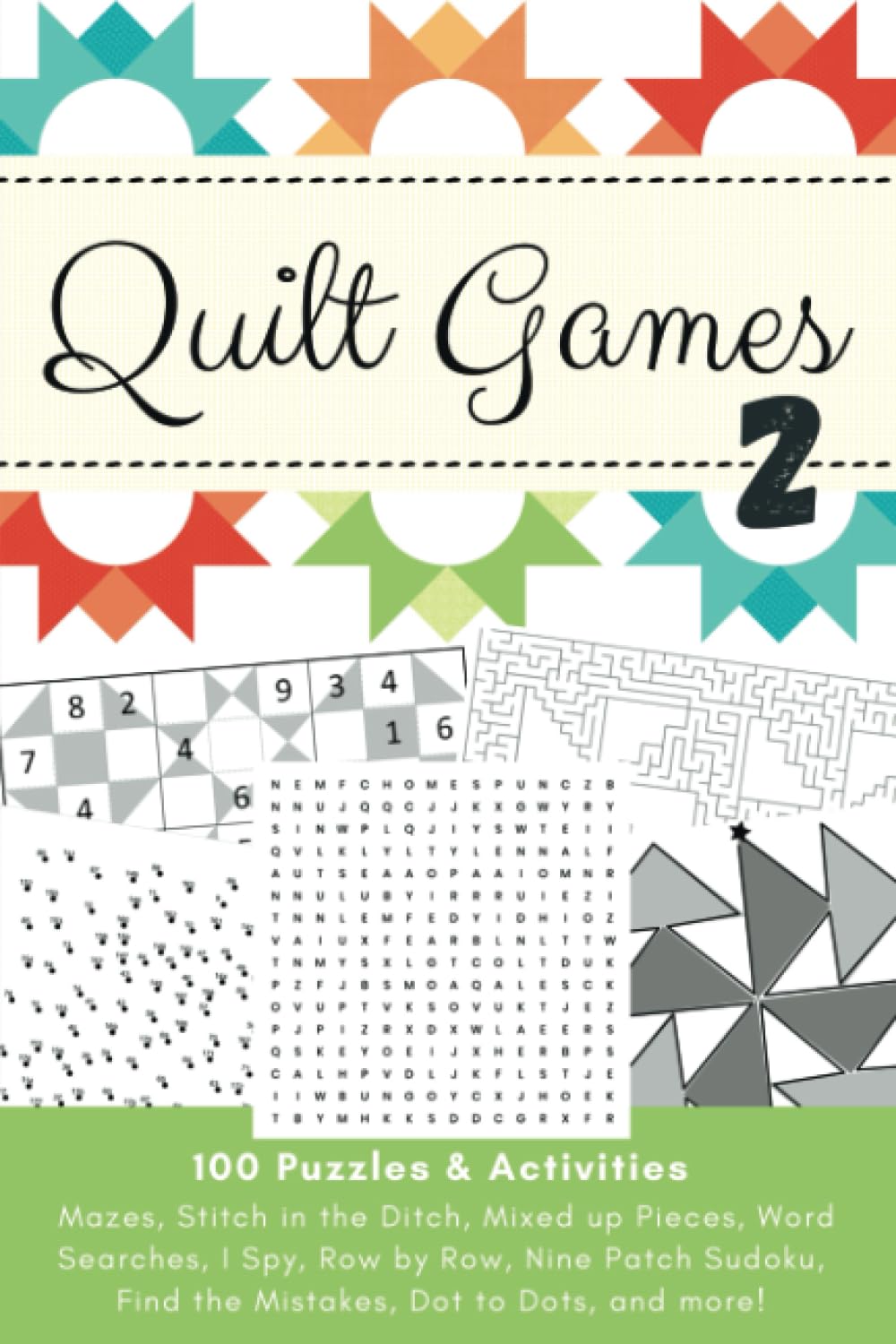 Quilt Games 2: 100 Puzzles and Activities: Barn, Stella's Quilt ...