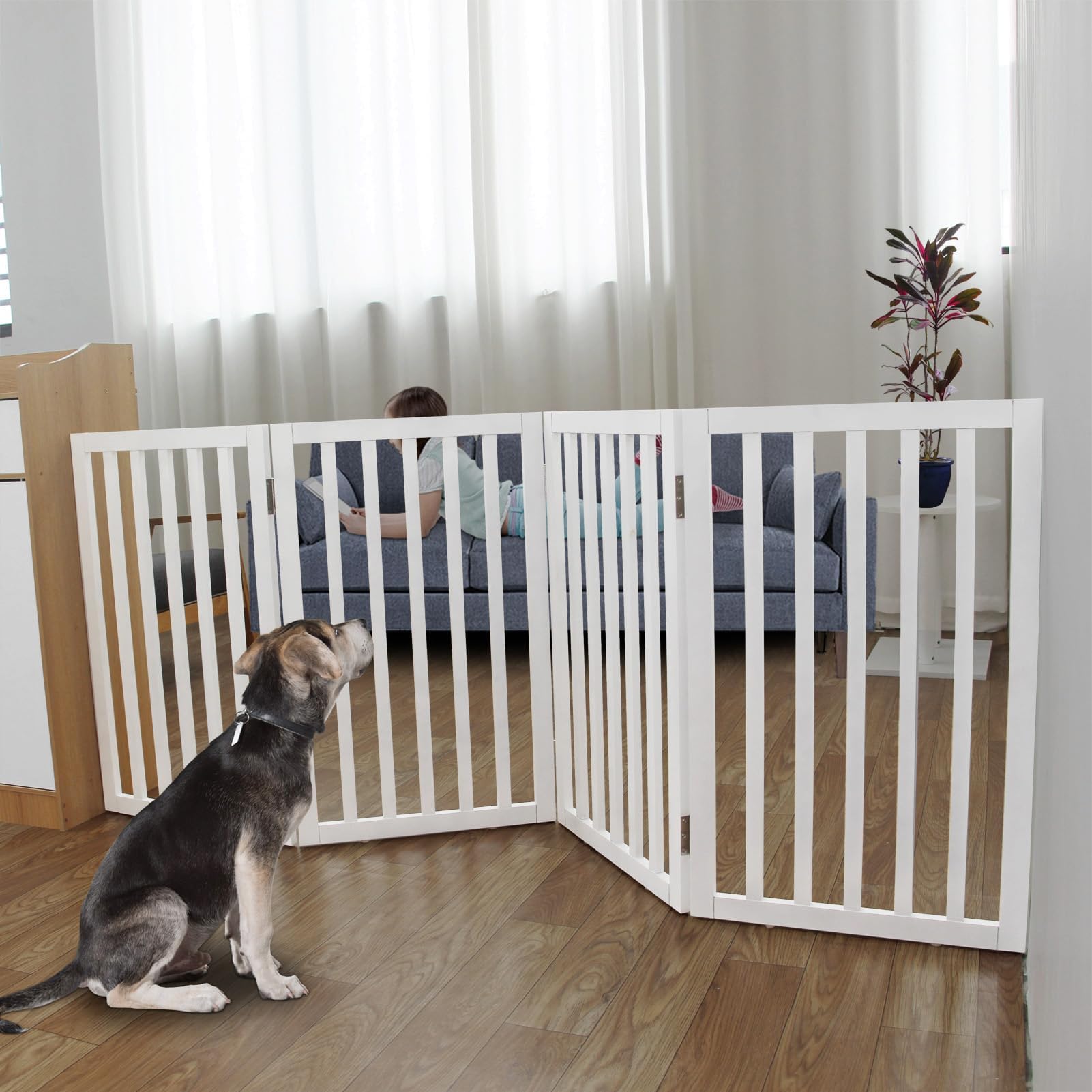 Amazon.com: Pet Republic Dog Gates for Doorways 24Inch Pet Gates for ...