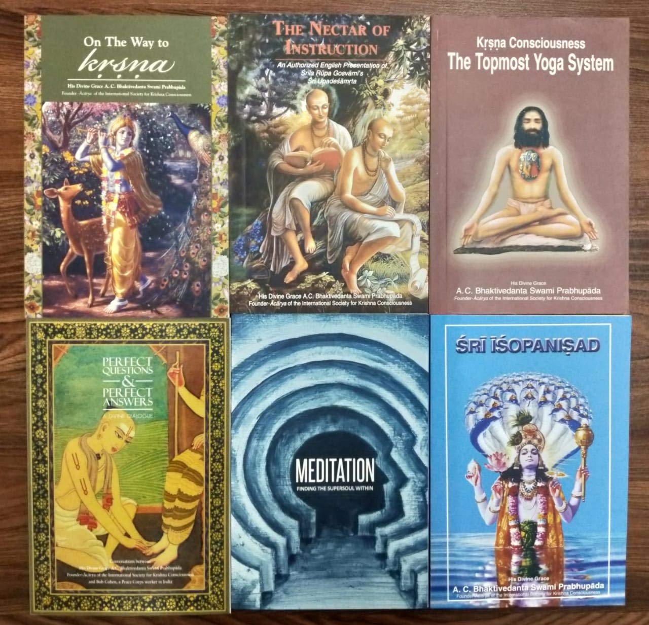 Buy Pack of 6 Iskcon Vedic Wisdom Books (English) Book Online at Low ...