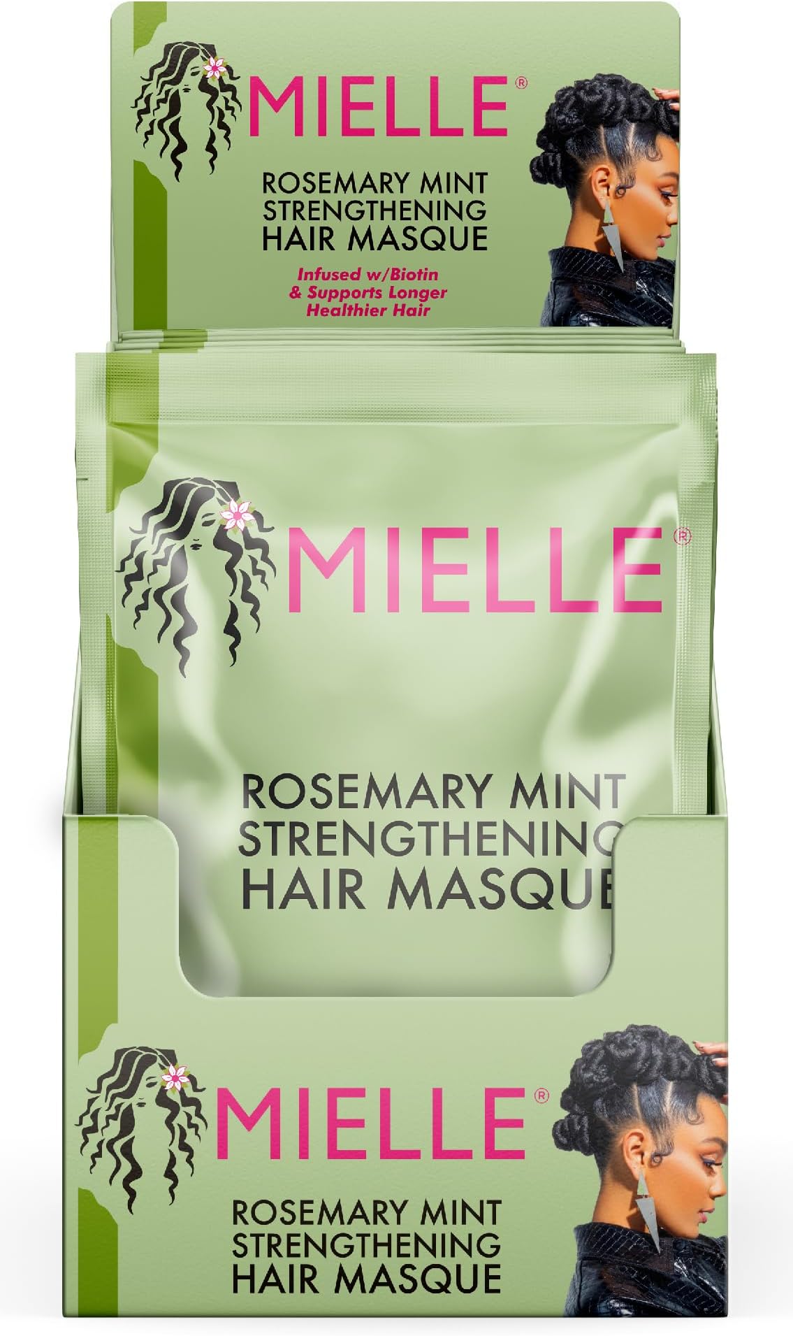 Amazon.com: Mielle Rosemary Mint Strengthening Hair Masque w/Biotin 1. ...