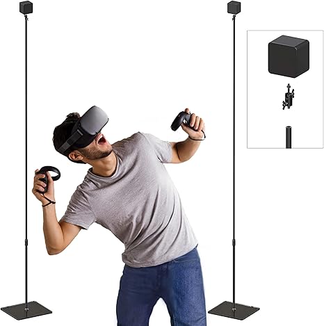 Amazon.com: Skywin VR Tripod Stand Compatible with SteamVR Base Station ...