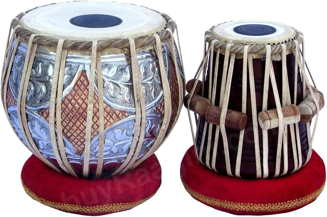 Amazon.com: Devyom MUSICALS Tabla Drum Set, Concert Quality, 4.5 ...