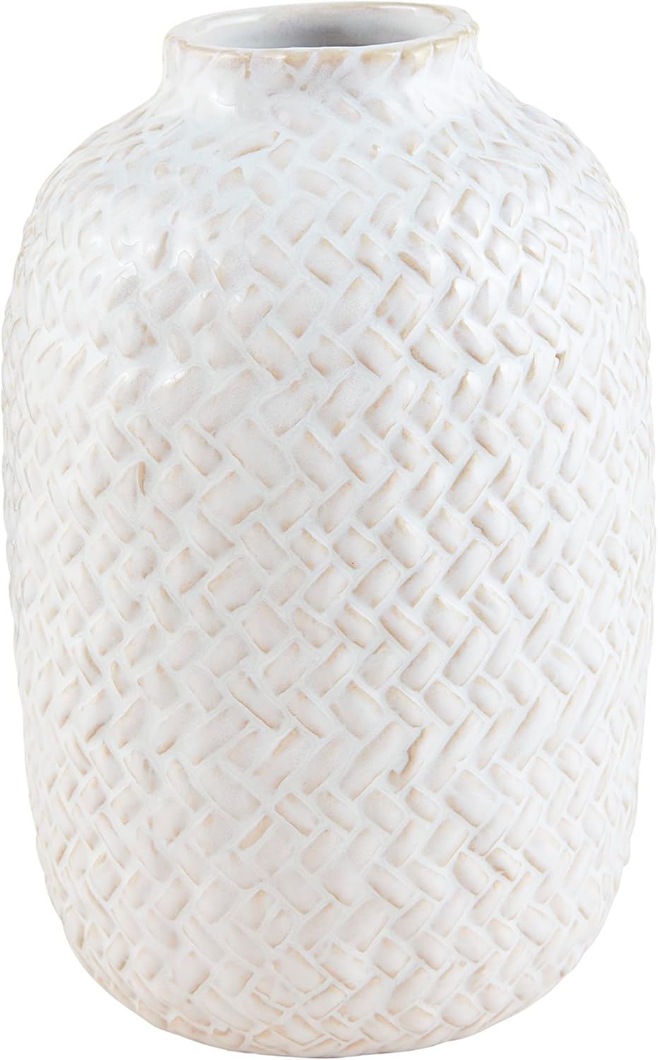 Amazon.com: Mud Pie Textured Bud Vase, Large, 5 3/4" x 3 3/4" Dia ...