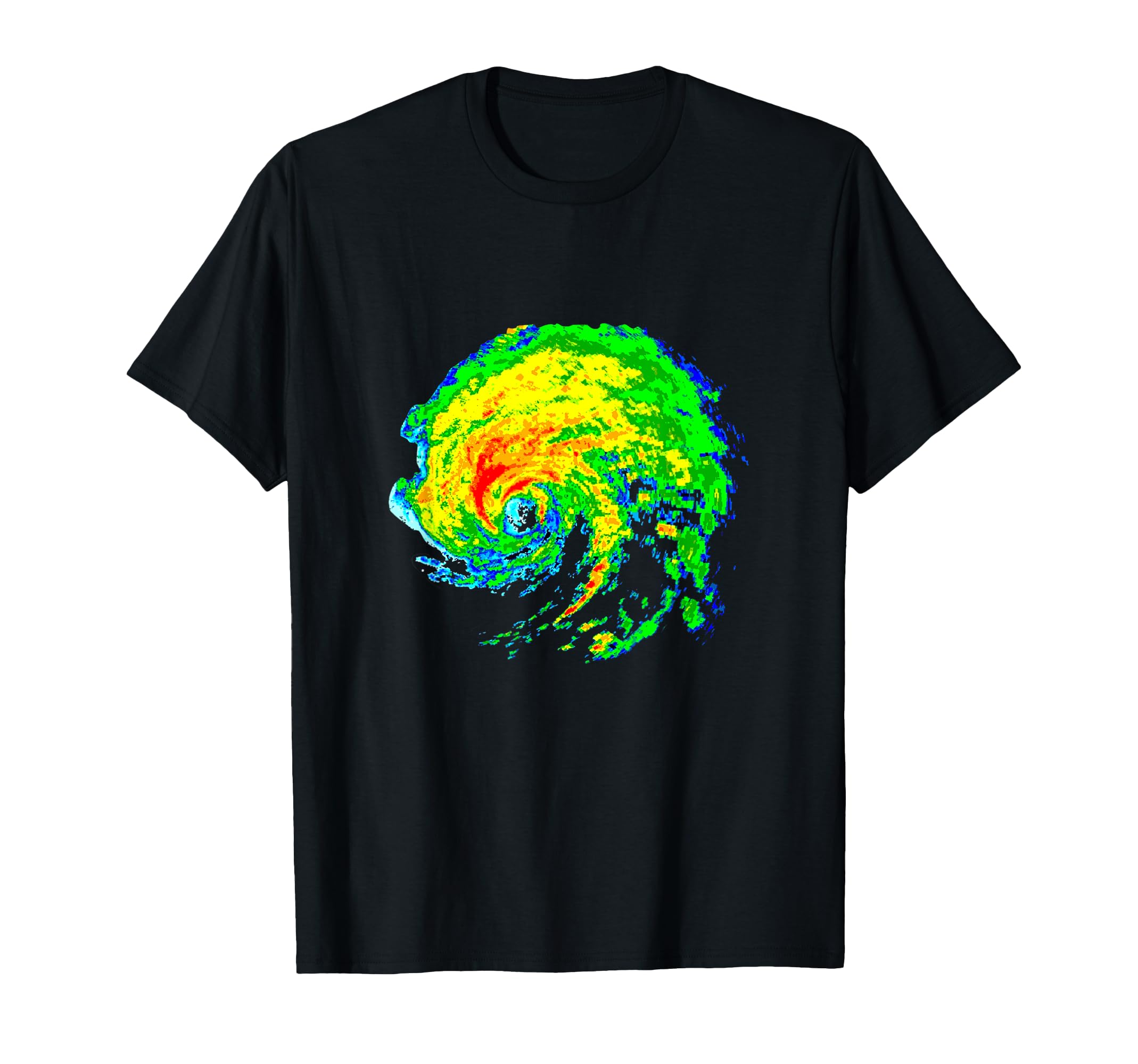 Amazon.com: Meteorologist Storm Chasing Weather Radar Image T-Shirt ...