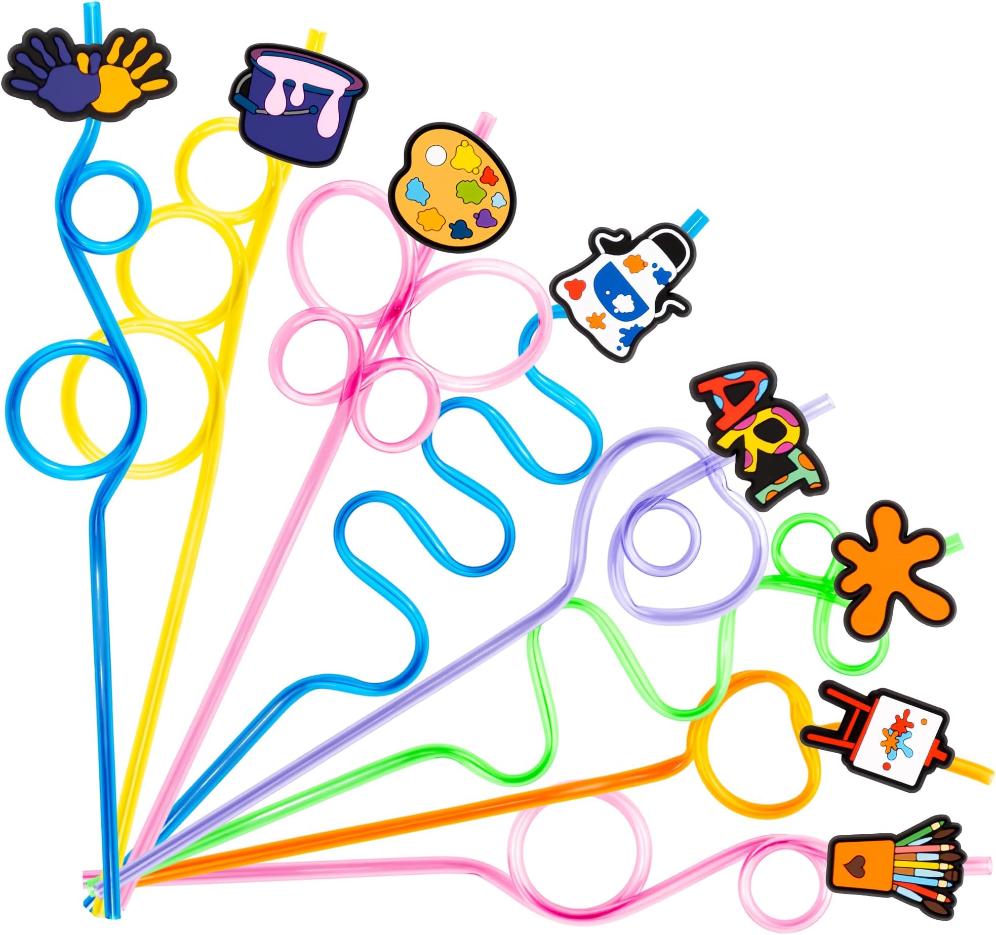 Amazon.com: 24 PCS Ballet Drinking Crazy Straws for Kids | Ballet ...