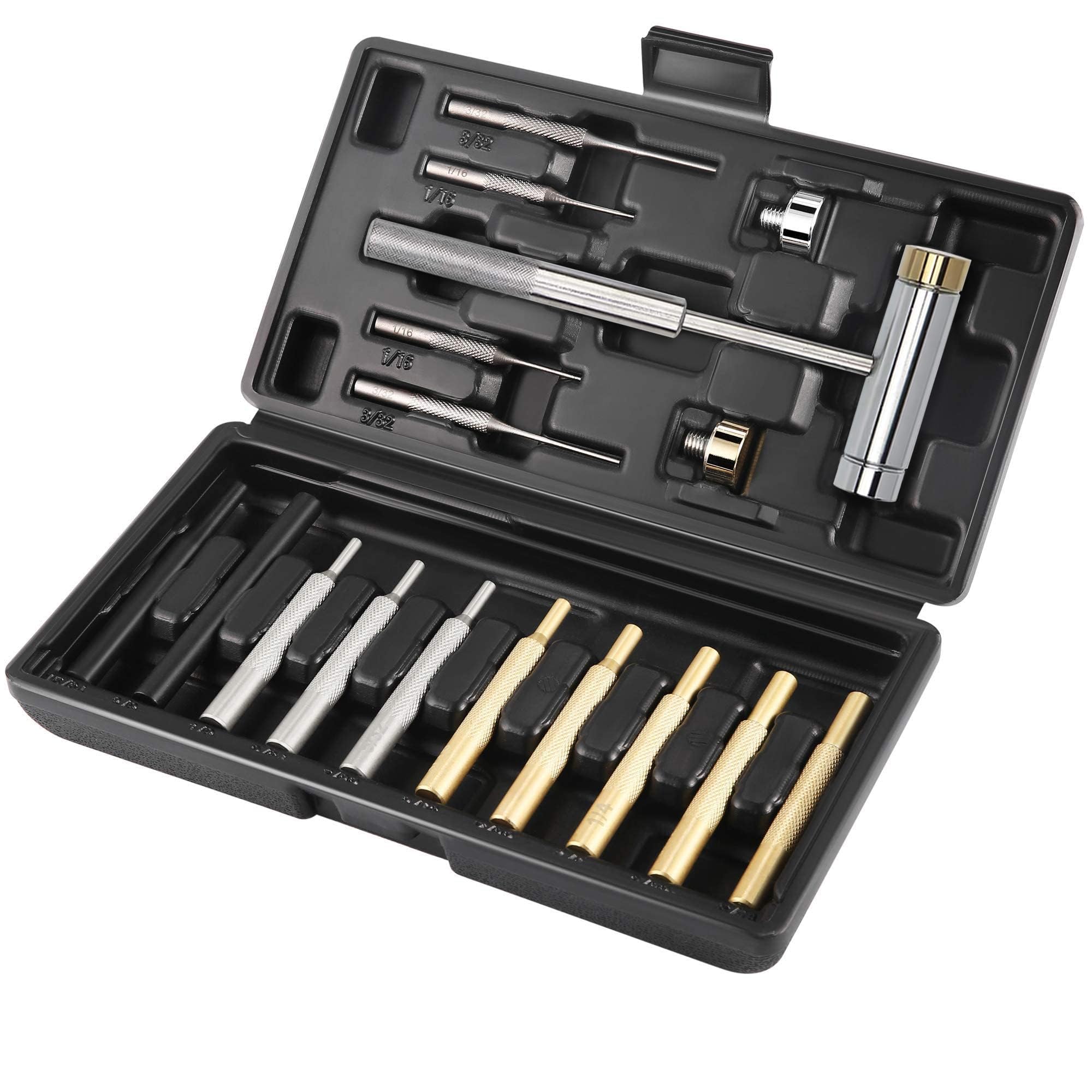 Buy Punch Set and Punch Set Hammer with Detachable Heads, Punch Set ...