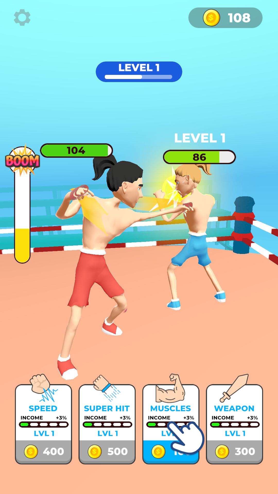 Clicker Boxer: Boxing simulator & tapping games - App on Amazon Appstore