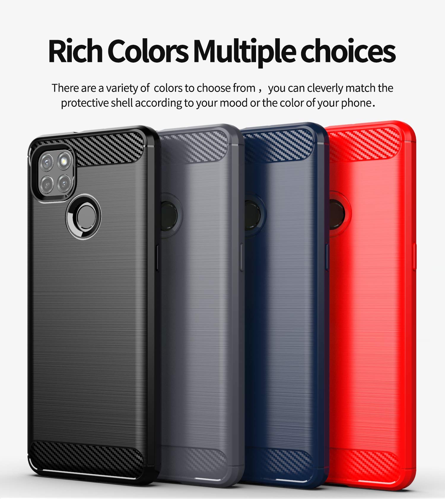 For Moto G35 G55 G75 G85 E14 G04 G24 Case ARMOUR Gel Phone Cover ...