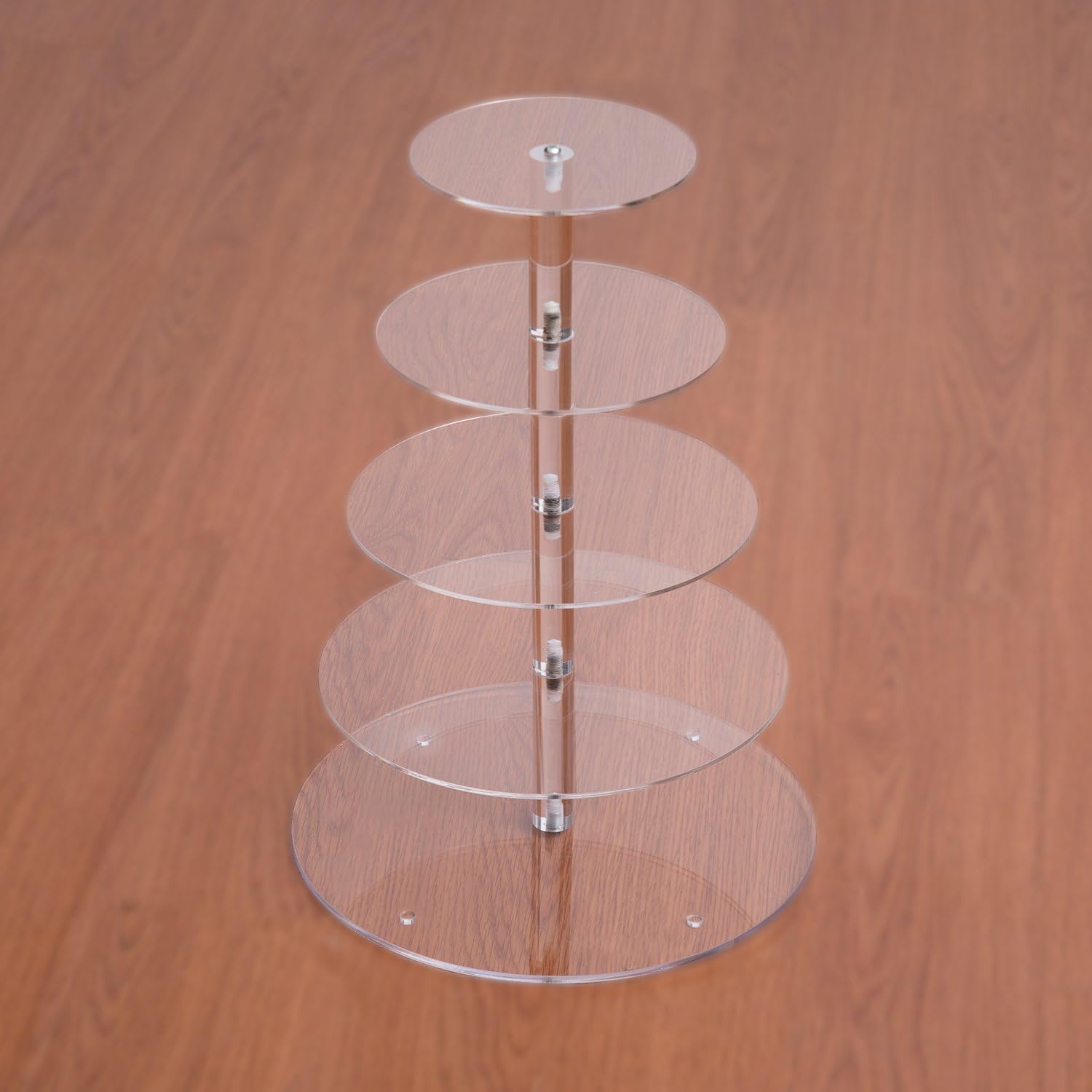 Amazon.com: HomCom 7 Tier Cupcake Tower : Home & Kitchen