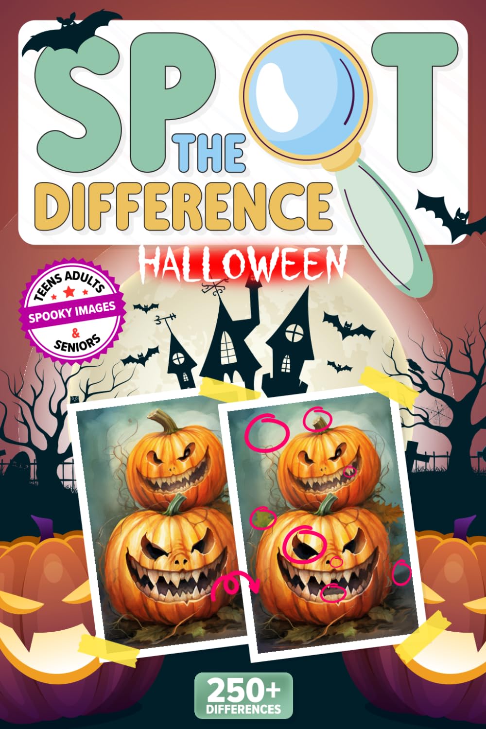 Amazon.com: Spot the Difference Halloween: Spooky Spot the Difference ...