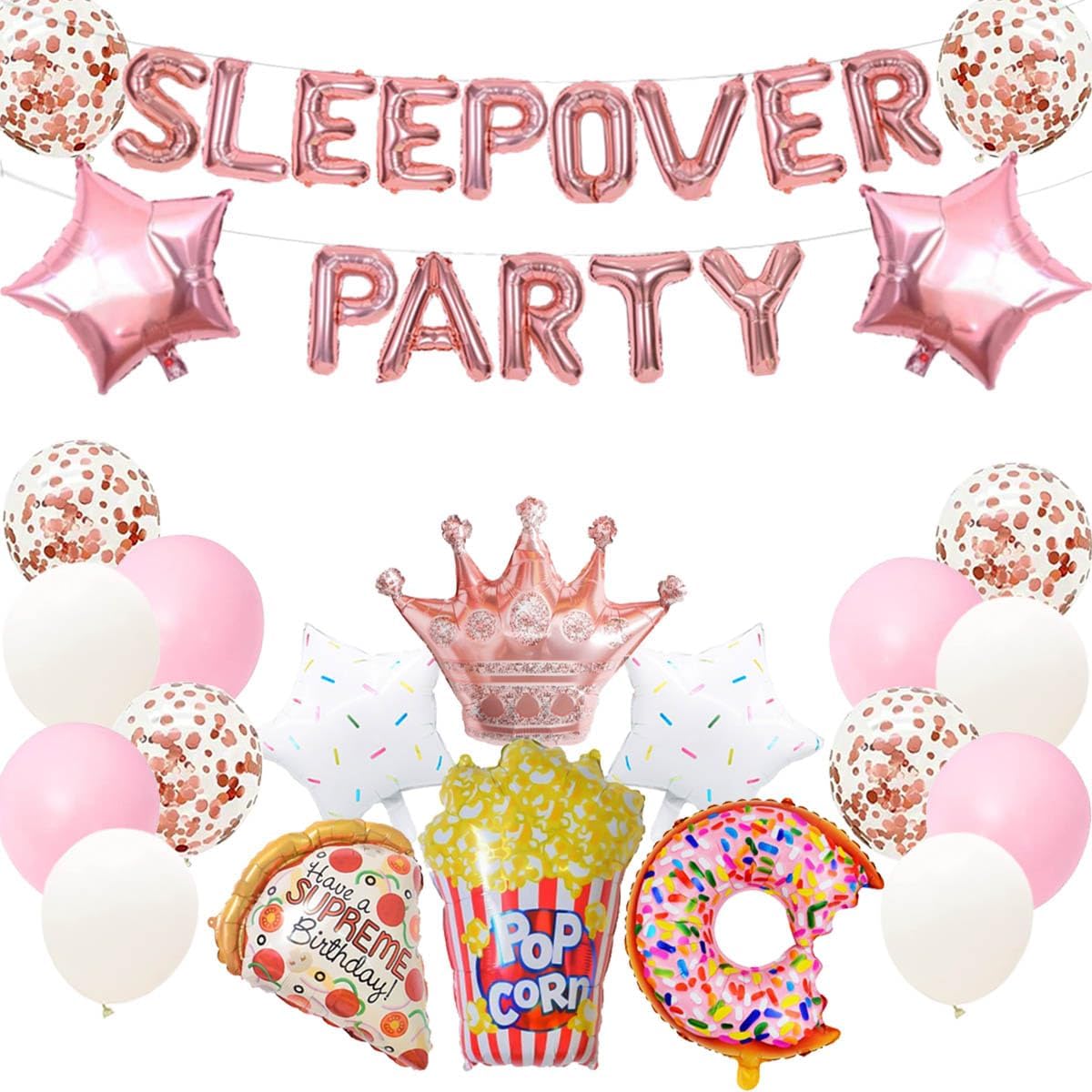 Amazon.com: Sleepover Party Decorations Pajama Slumber Party ...