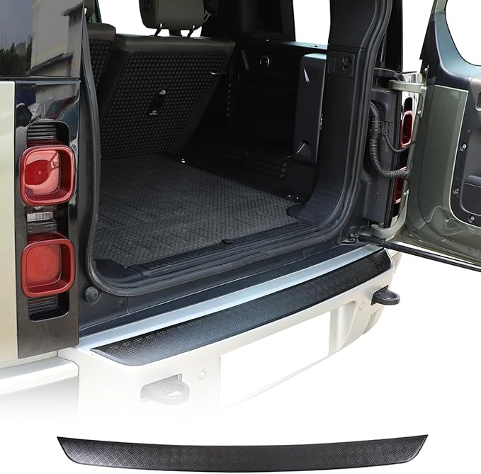 Amazon.com: Car Inner Rear Trunk Bumper Guard Plate Bumper Protector ...