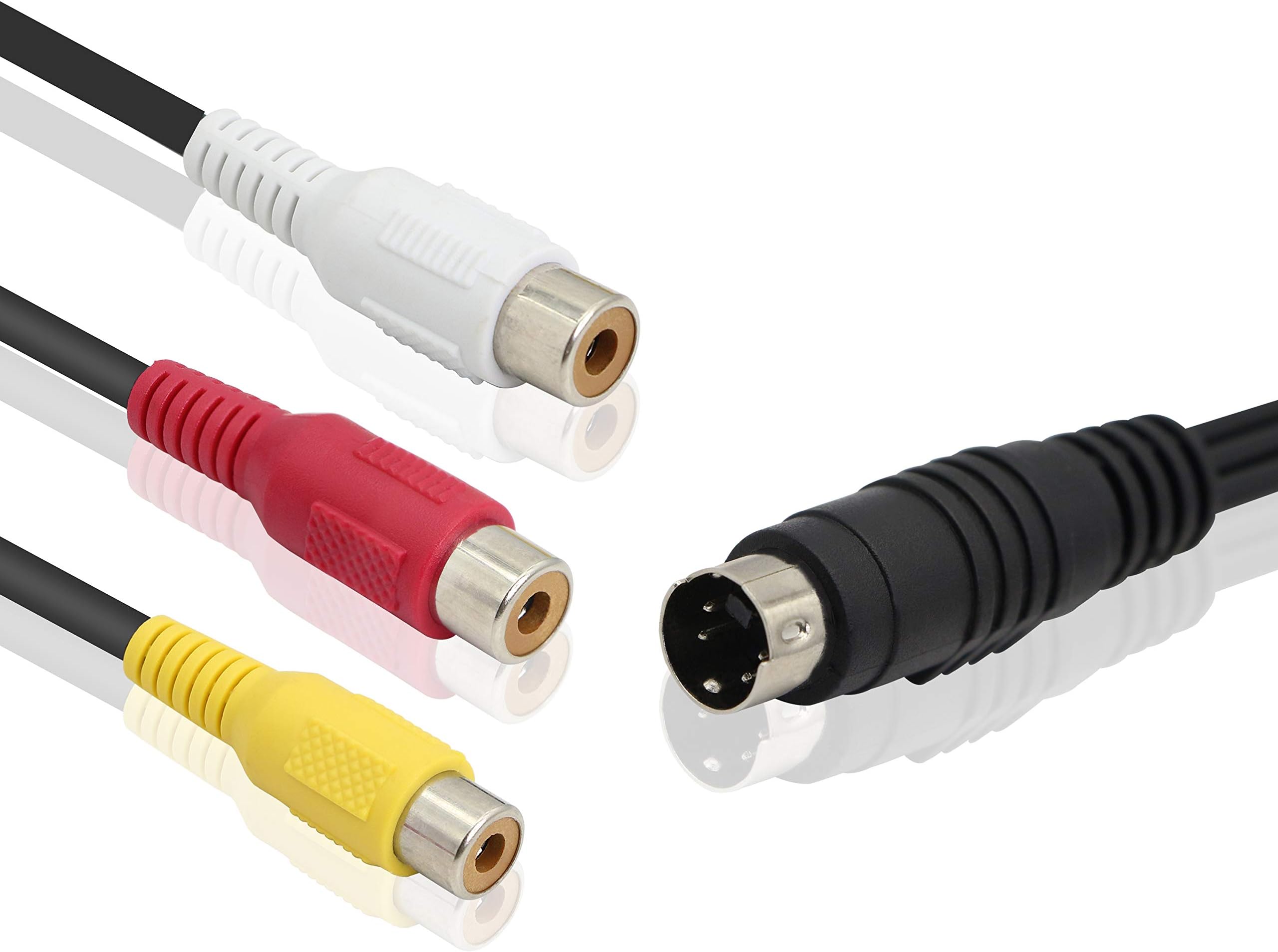 mumbi 08667- câble S-Vidéo (câble mâle à mâle 2,00 m : Amazon.fr: High-Tech