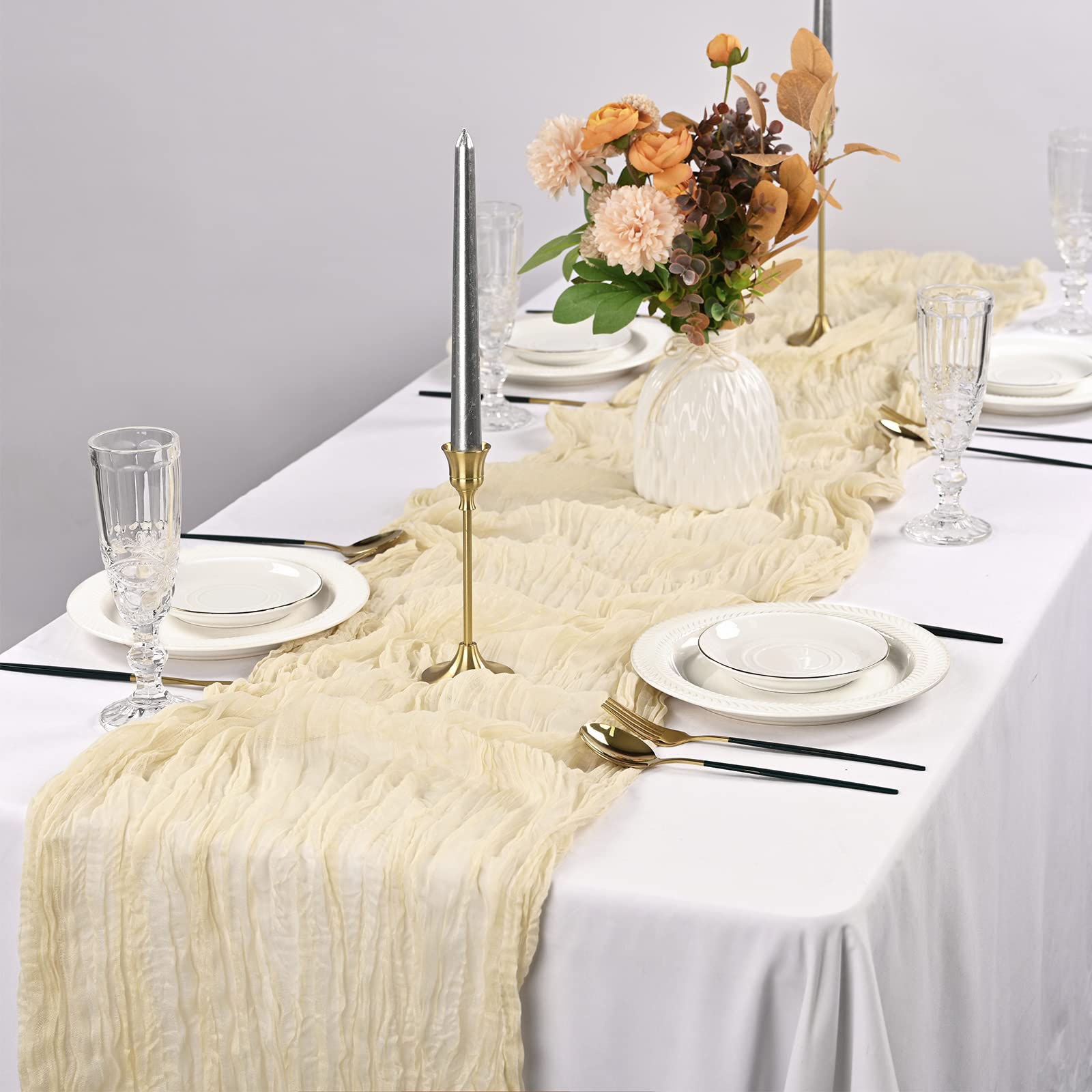Ivory Runner For Wedding Ceremony & Aisle Dressing | Deans Events