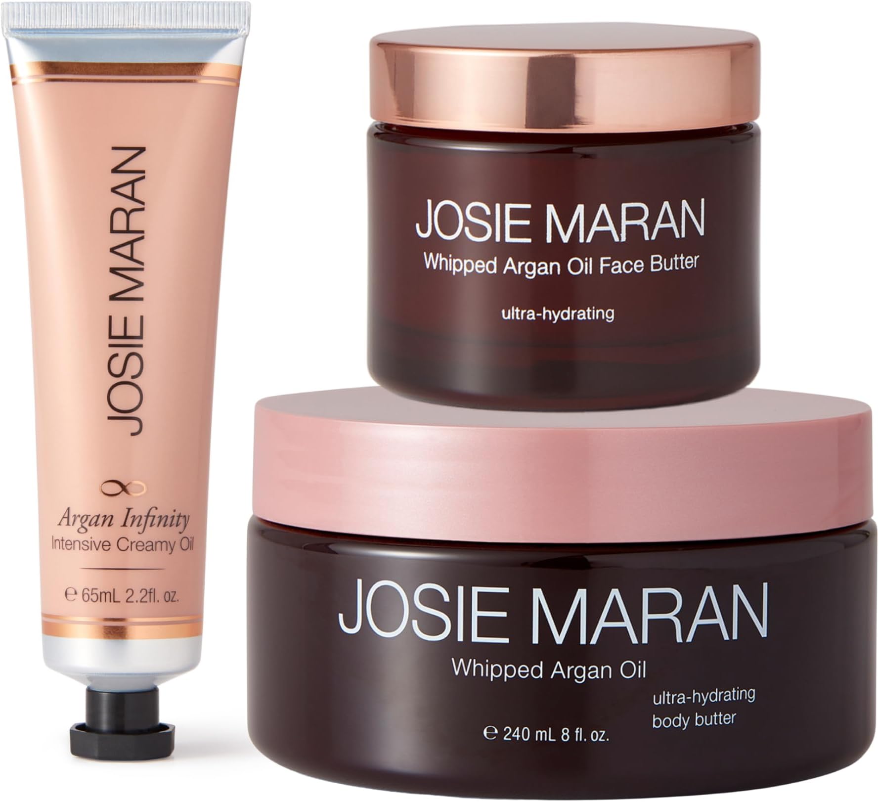 Amazon.com : Josie Maran Whipped N' Ready to Glow Body Care Set ...