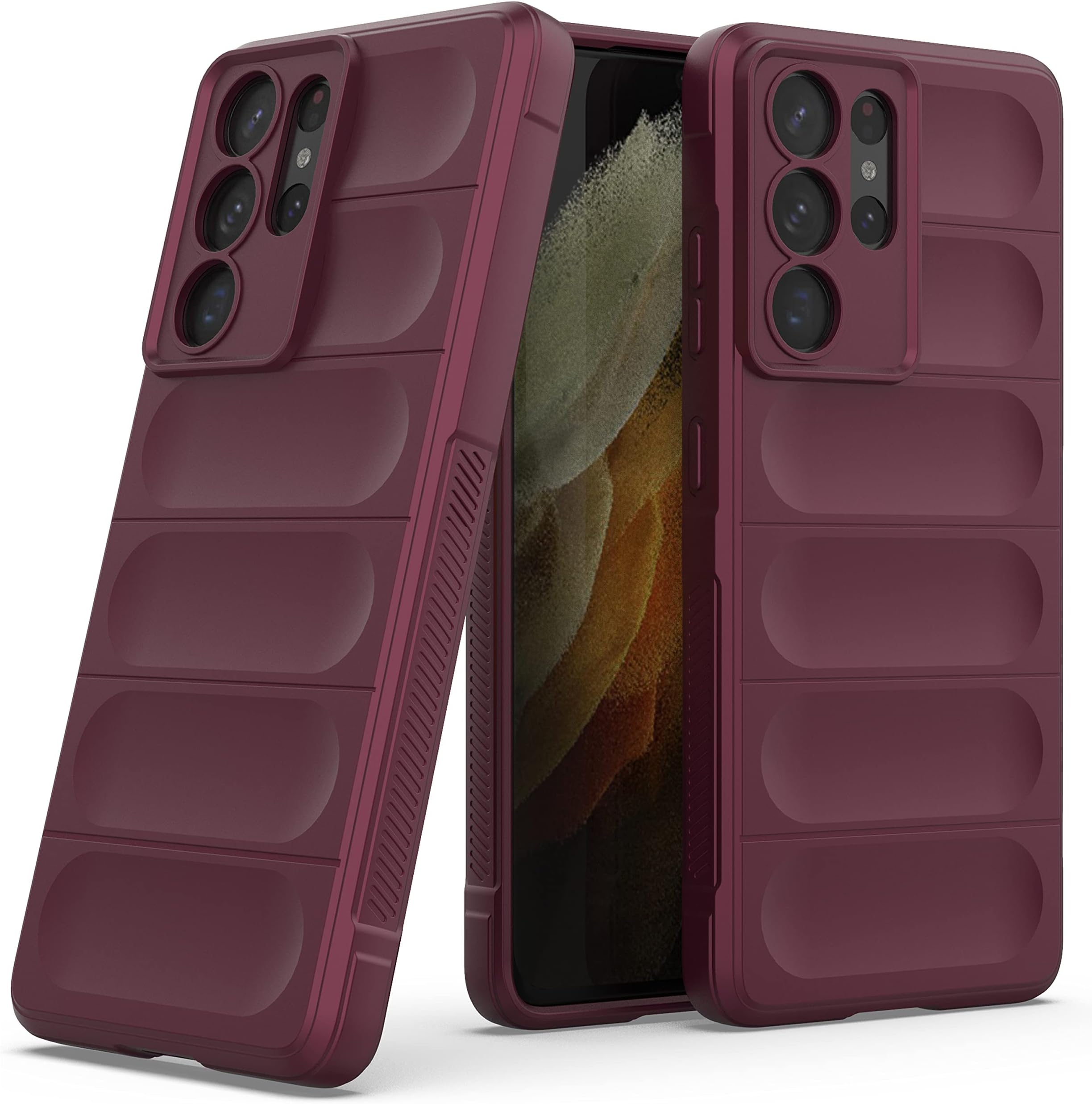 Amazon Brand - Solimo Silicone Mobile Cover for Samsung Galaxy S21 ...