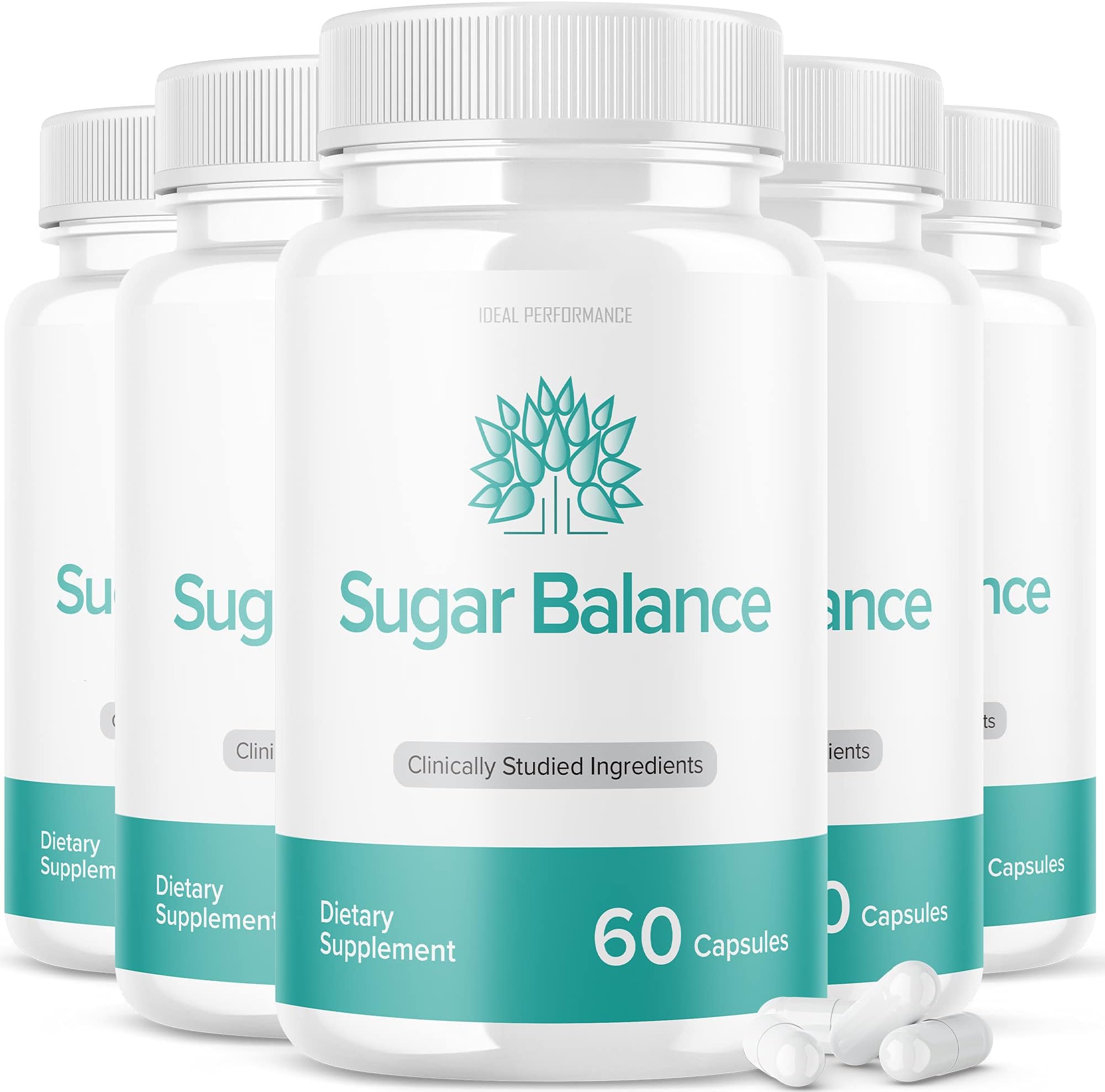 Amazon.com: (5 Pack) SugarBalance Capsules Supplement Max Advanced ...