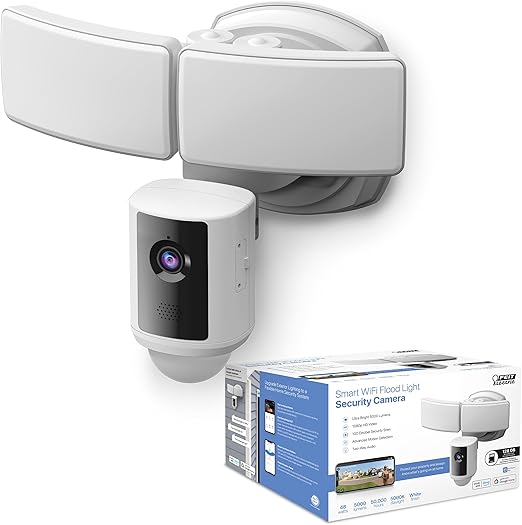 Amazon.com: Feit Electric SEC5000/CAM/WIFI Outdoor LED Smart Security ...