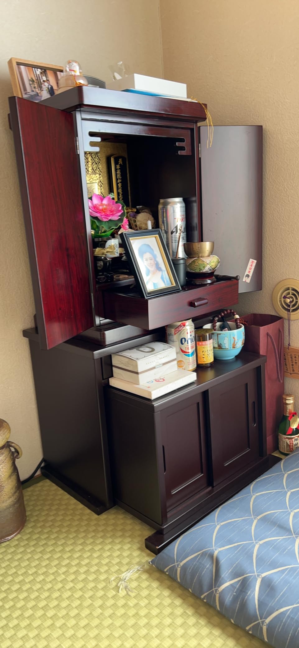 Amazon.co.jp: Buddhist Altar Stand, Buddhist Altar Stand, 17.7 inches ...