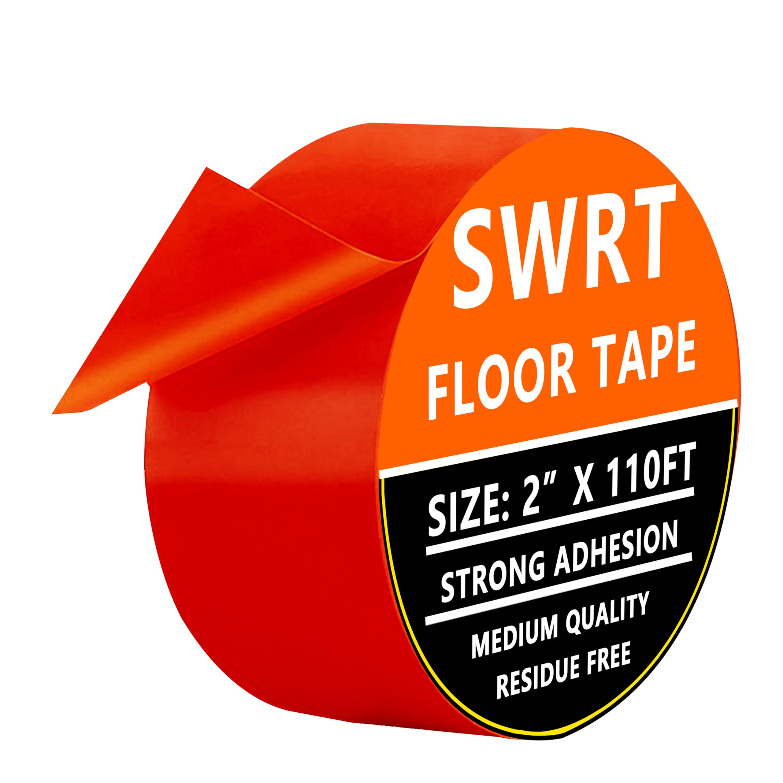 Snapklik.com : SWRT 2" X 110FT Red Floor Marking Tape And Dance ...