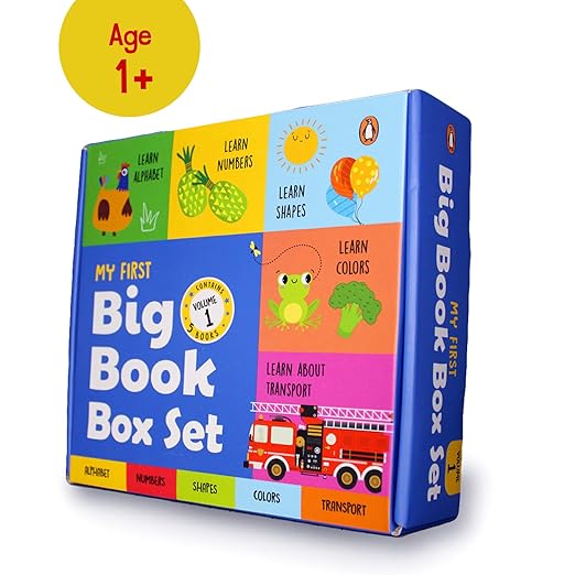 My First Big Book Box - Volume 1 (5 Books Tuck-Box) (Penguin Early ...