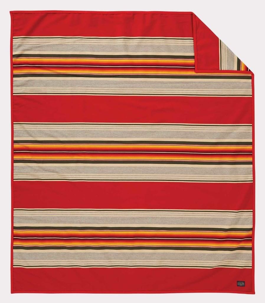 Amazon.com: Pendleton Wool Serape, Scarlet, One Size : Clothing, Shoes ...