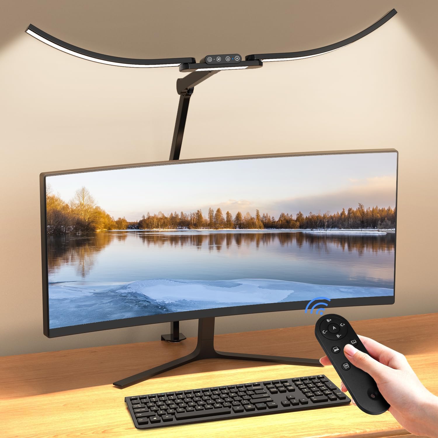 TONGLIN LED Desk Lamp, 24W Bright Architect Desk Lamp for Home Office ...