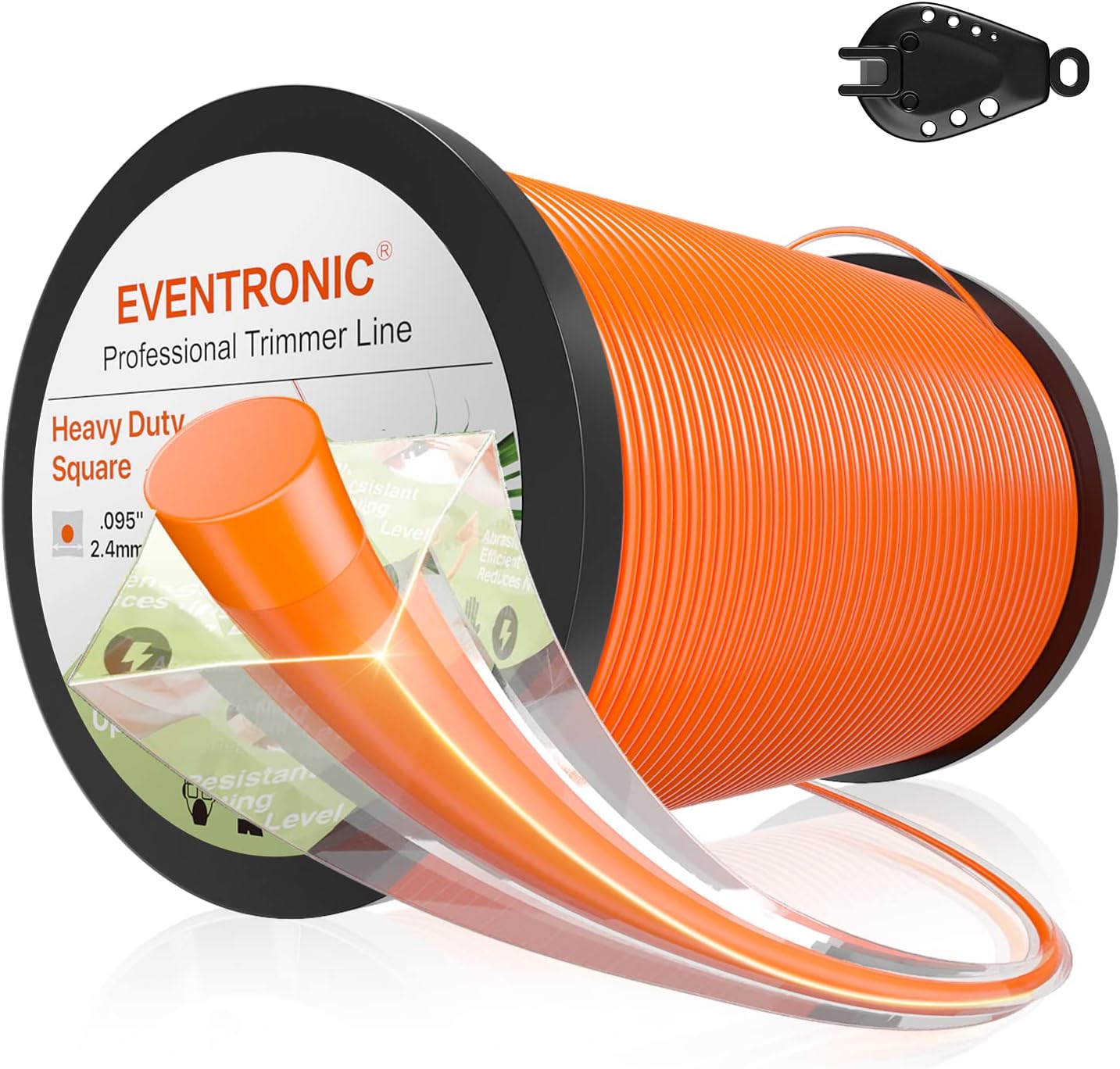 Amazon.com : Eventronic Weed Eater String, 095 Trimmer Line × 560-Feet ...
