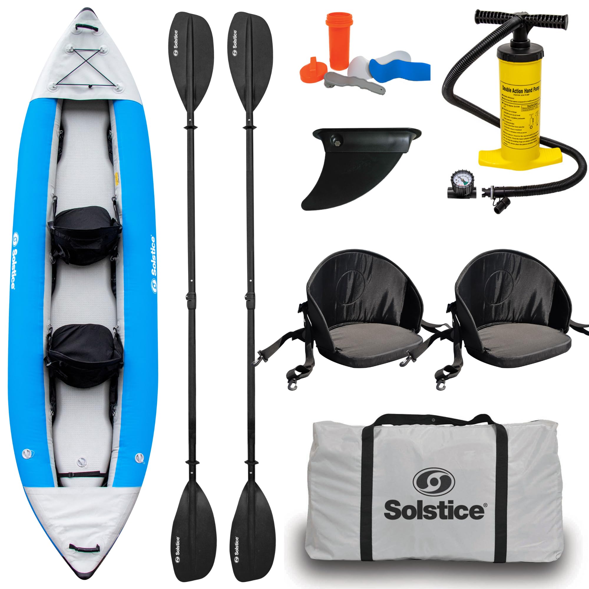 Snapklik.com : SOLSTICE Inflatable Kayak Boat Durable, Portable ...