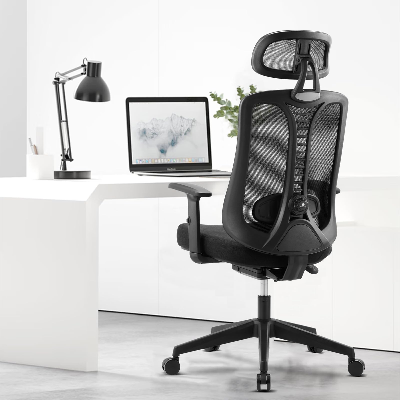 ZLchair Office Chair Ergonomic Desk Chair, Mesh Computer Chair Home ...