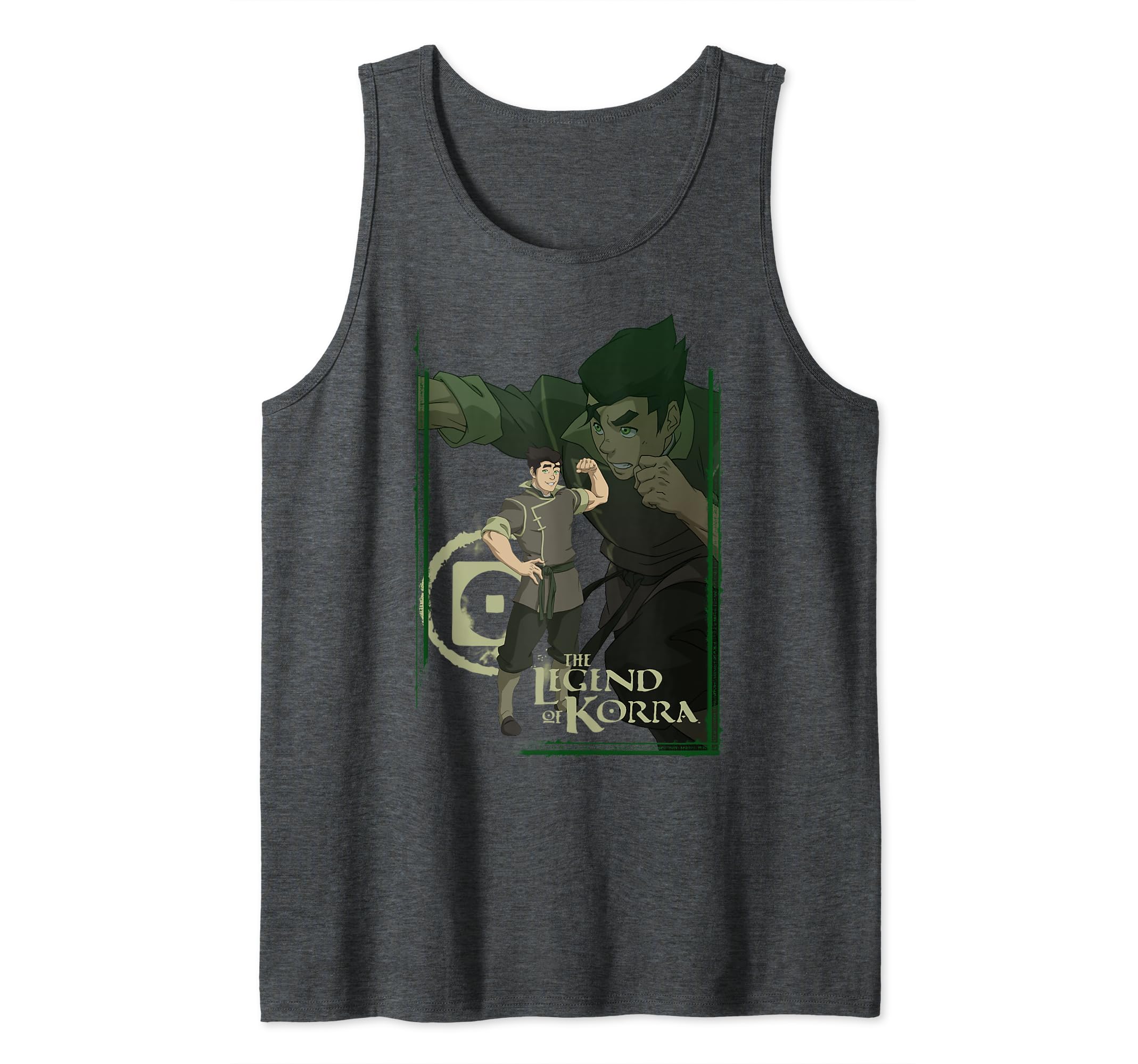 Amazon.com: The Legend Of Korra Bolin Earthbender Portrait Tank Top ...