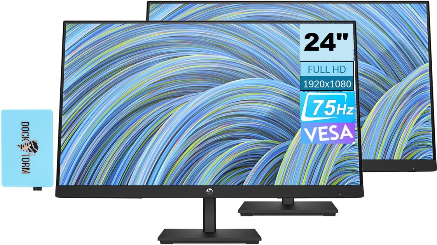 Amazon.com: HP P24H G5 23.8" Full HD Edge LED LCD Monitor - 16:9 ...