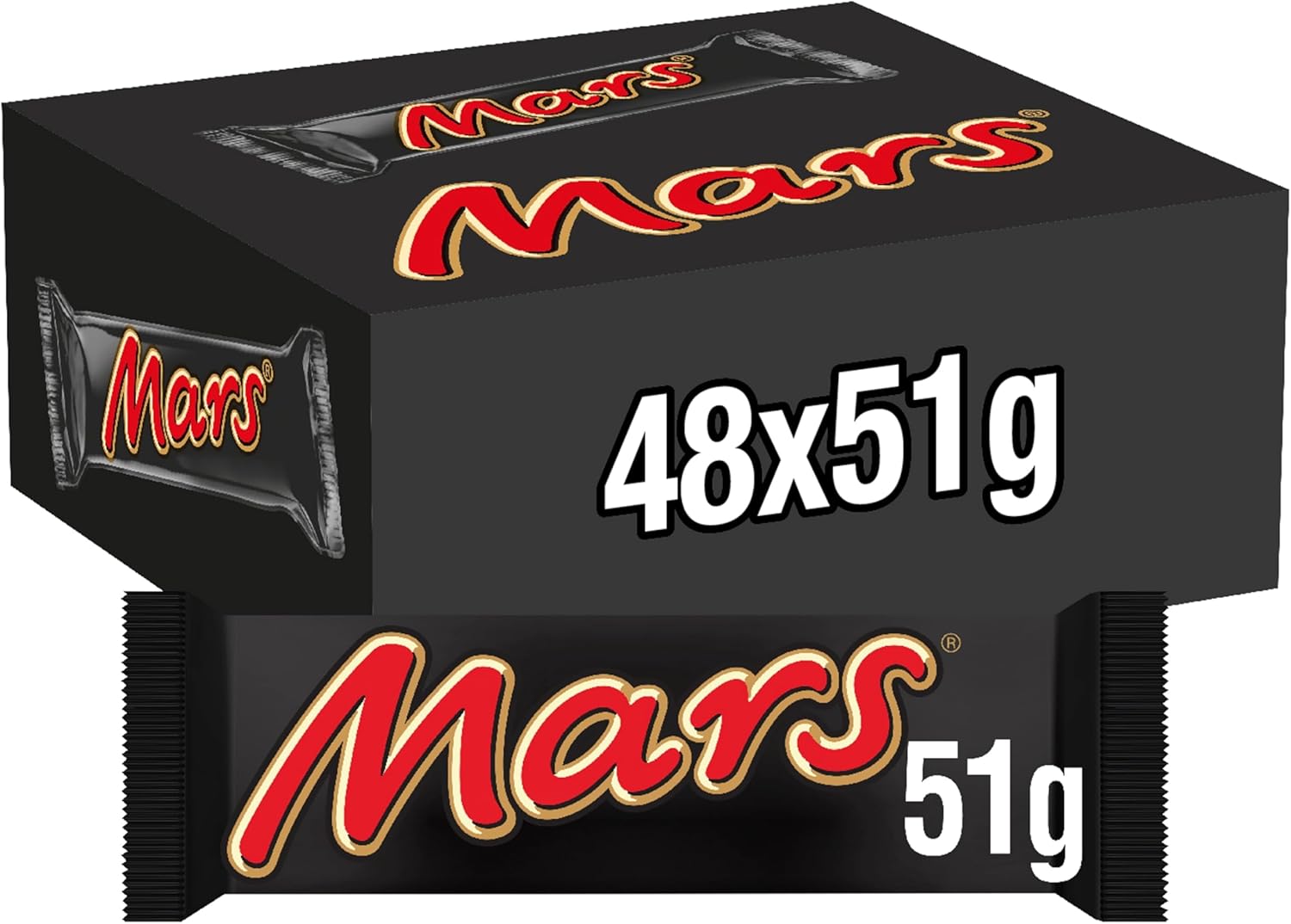 48 X MARS BAR STD 51g | 48 PACK BUNDLE : Amazon.co.uk: Grocery