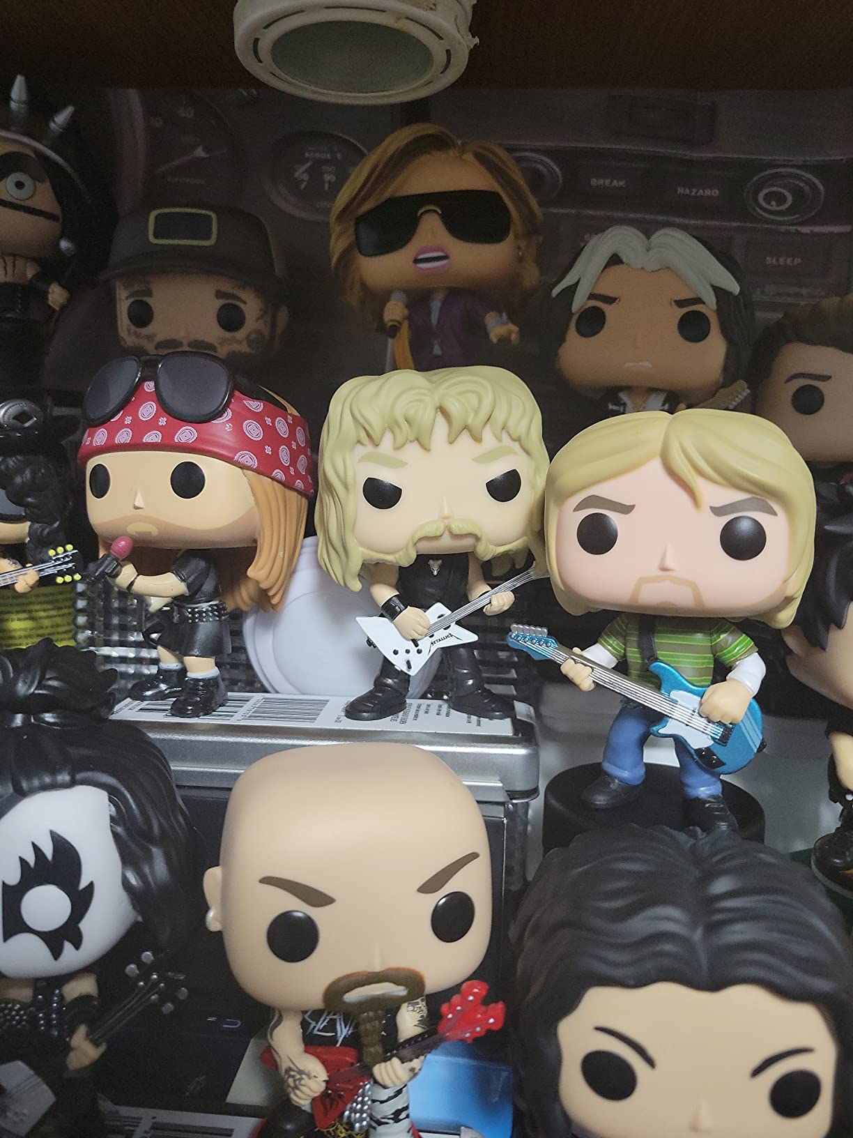 Funko 13806 Pop Rocks: Metallica-James Hetfield Collectible Figure ...