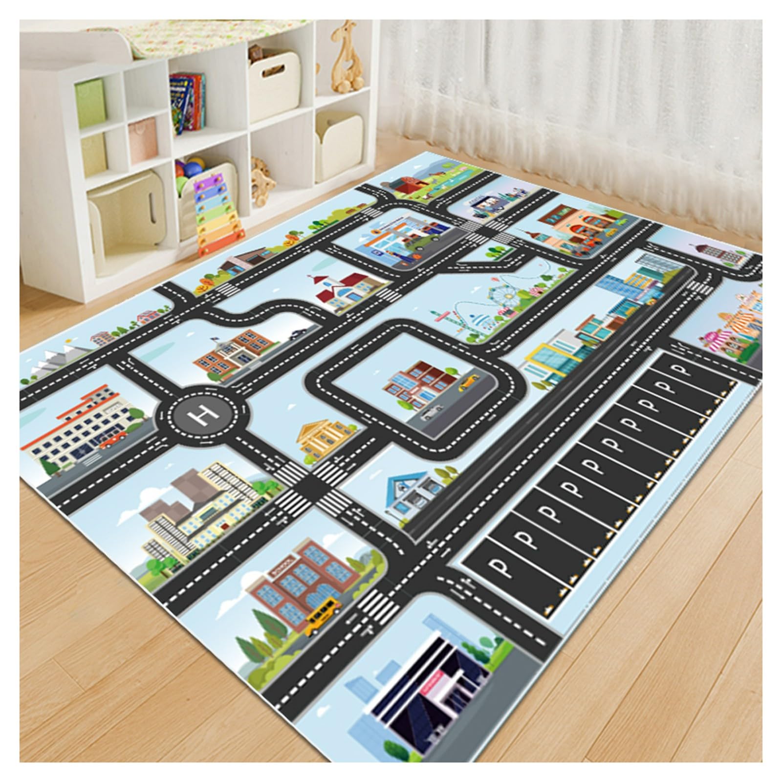 Car Track Mat Play Rug Max Verstappen