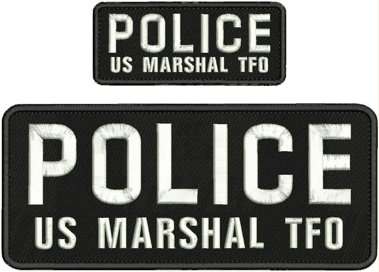 Amazon.com: Special Patch for Velcro for "Police" Us "Marshal" TFO ...