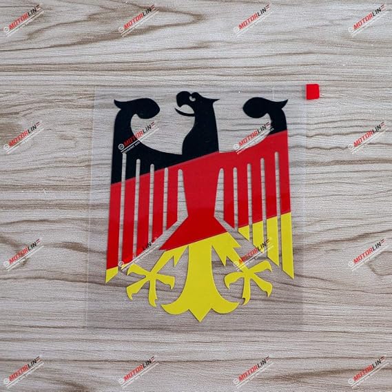 Amazon.com - 6'' German Eagle Decal Sticker Coat of Arms of Germany ...