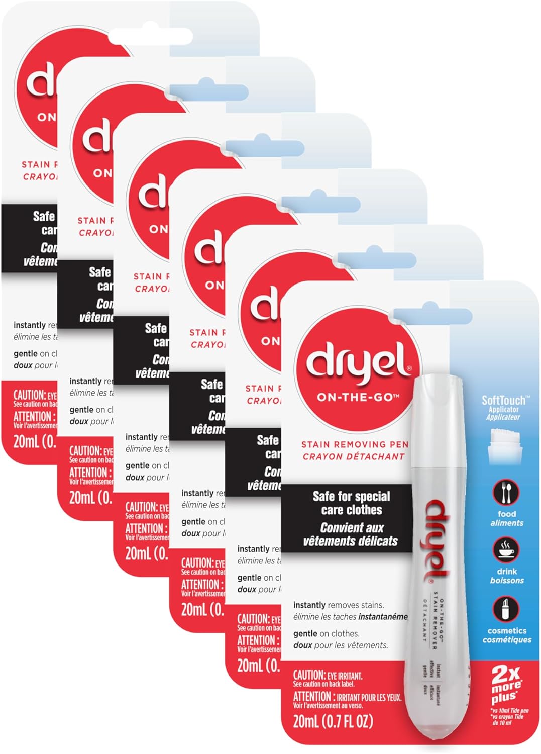Amazon.com: Dryel On-The-Go Stain Remover Pen with Soft Touch ...