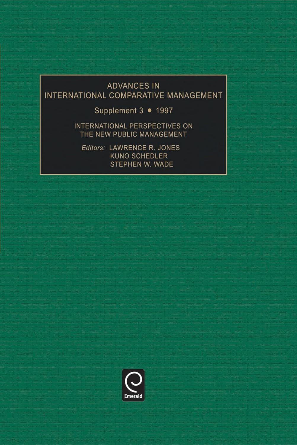 Amazon.com: International Perspectives on the New Public Management ...