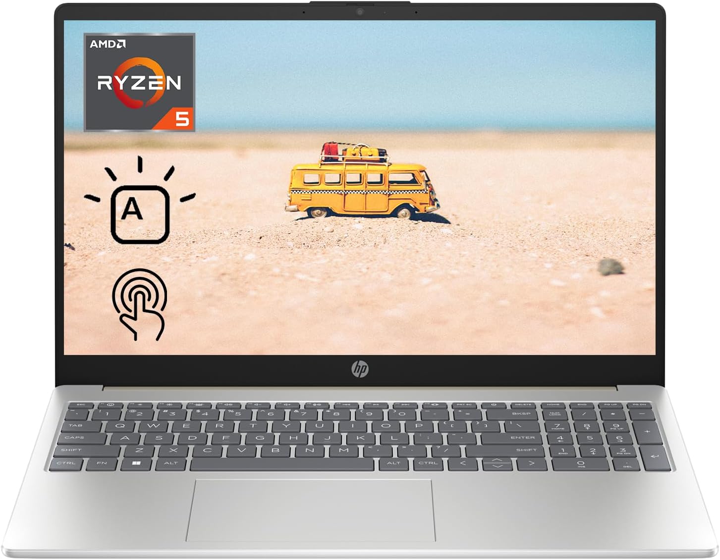 Amazon.com: HP Newest 255 G10 15.6" FHD Business Laptop, AMD Ryzen 7 ...