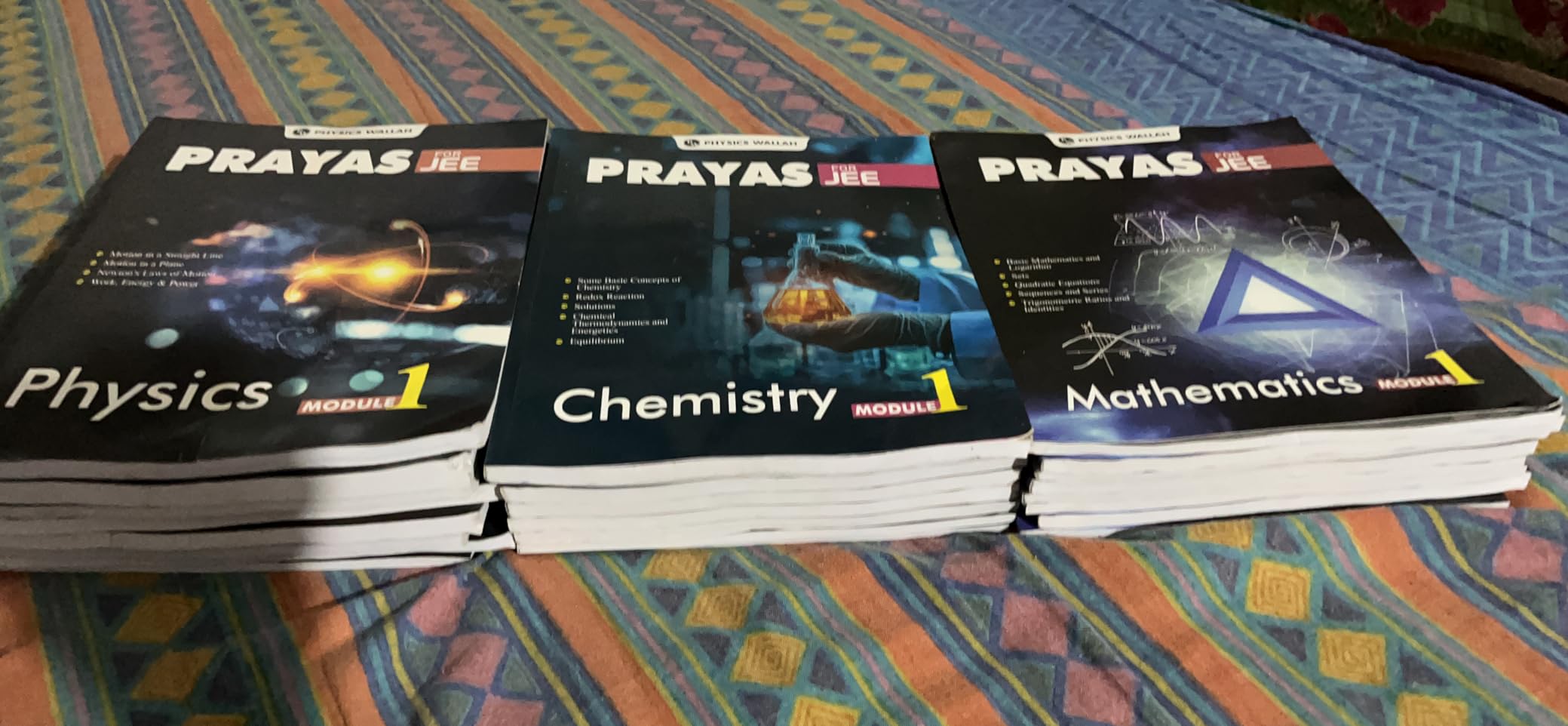 Buy PW Prayas for JEE Main & Advanced Droppers Physics, Chemistry and ...