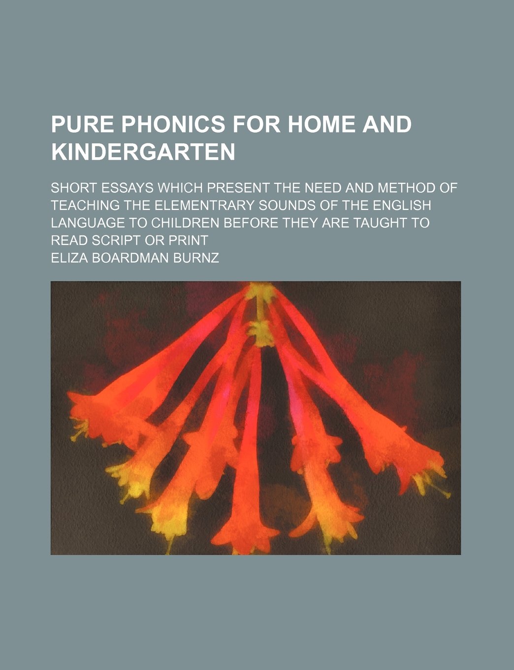 Amazon | Pure Phonics for Home and Kindergarten: Short Essays Which ...