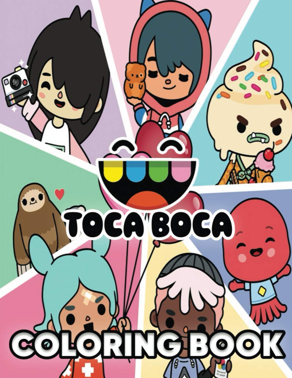Buy Toca Boca Coloring Book: High Quality Toca Boca Coloring Books For ...
