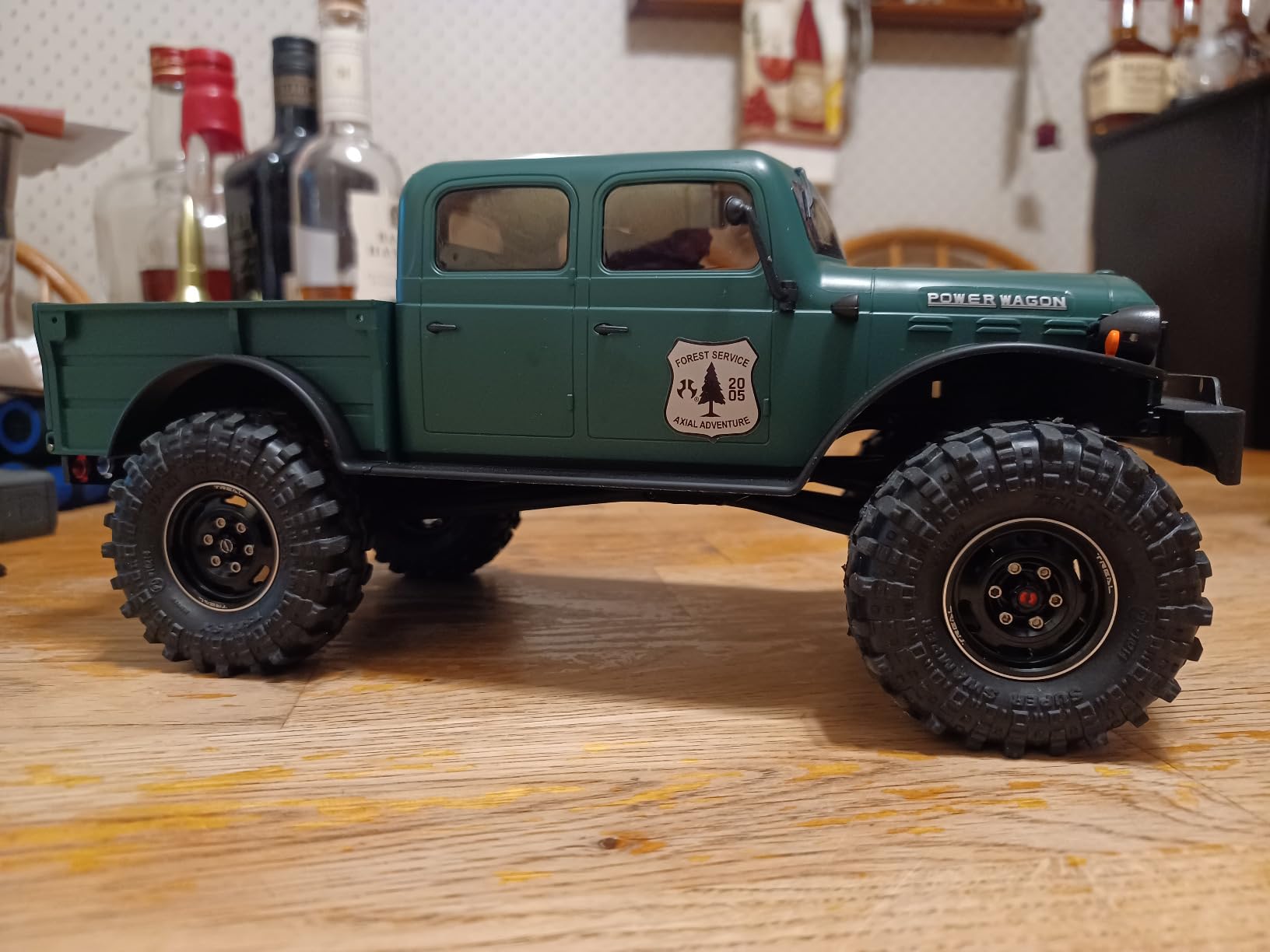 Amazon.com: TREAL SCX24 Wheels 1.0'' Beadlock Wheels(4P) Vinatge Wheels ...