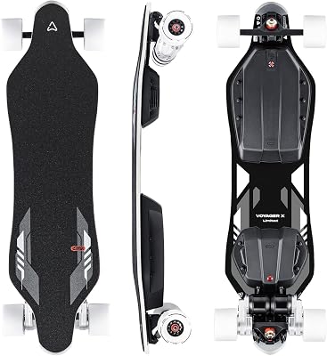 MEEPO Electric Longboard Skateboard with Remote for Adults, 34 MPH