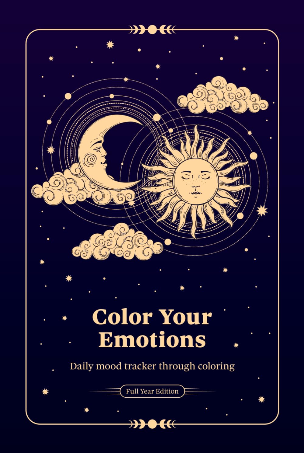 Amazon.com: Color Your Emotions - Daily Mood Tracker Through Coloring ...