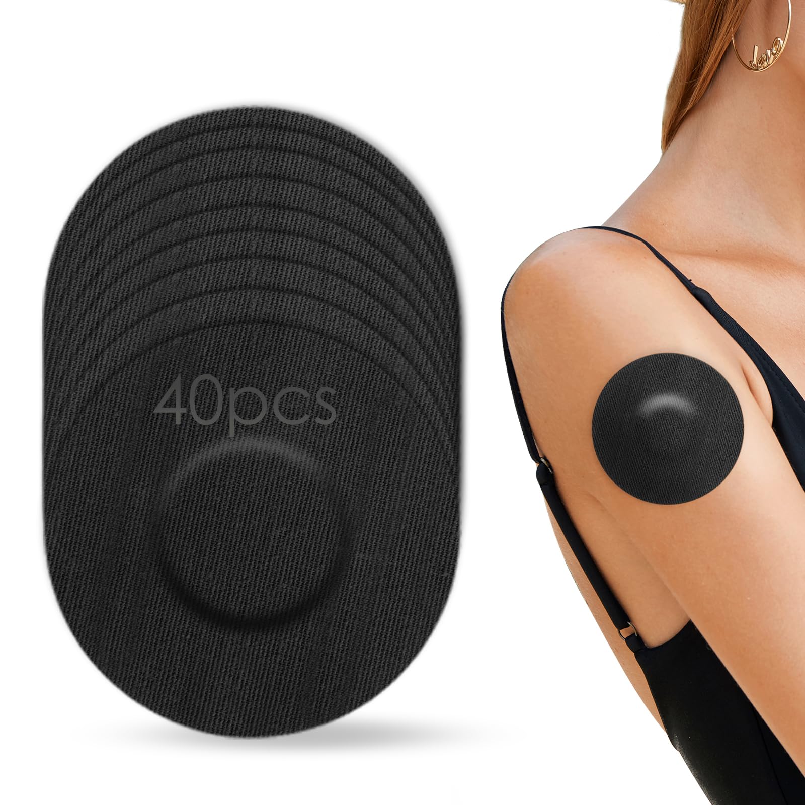 40 Packs Freestyle Libre 2 Sensor Cover Waterproof - Adhesive Patches ...