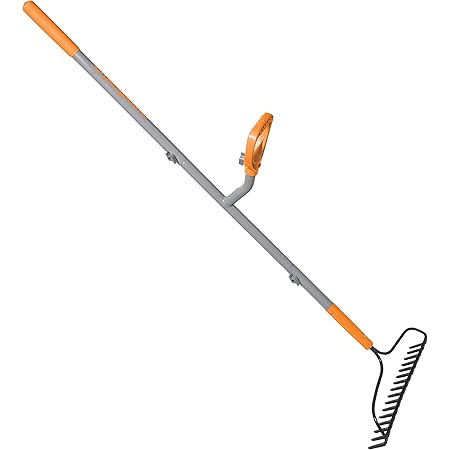 Amazon.com : TABOR TOOLS J205A Level Head Rake with Strong Long 54 Inch ...